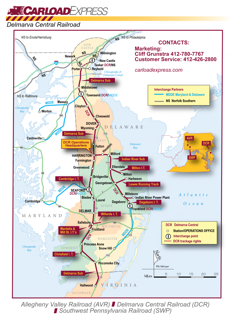 Delmarva Central Railroad - Carload Express, Inc.